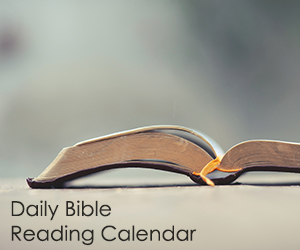Daily Bible Reading Calendar – In God's Image